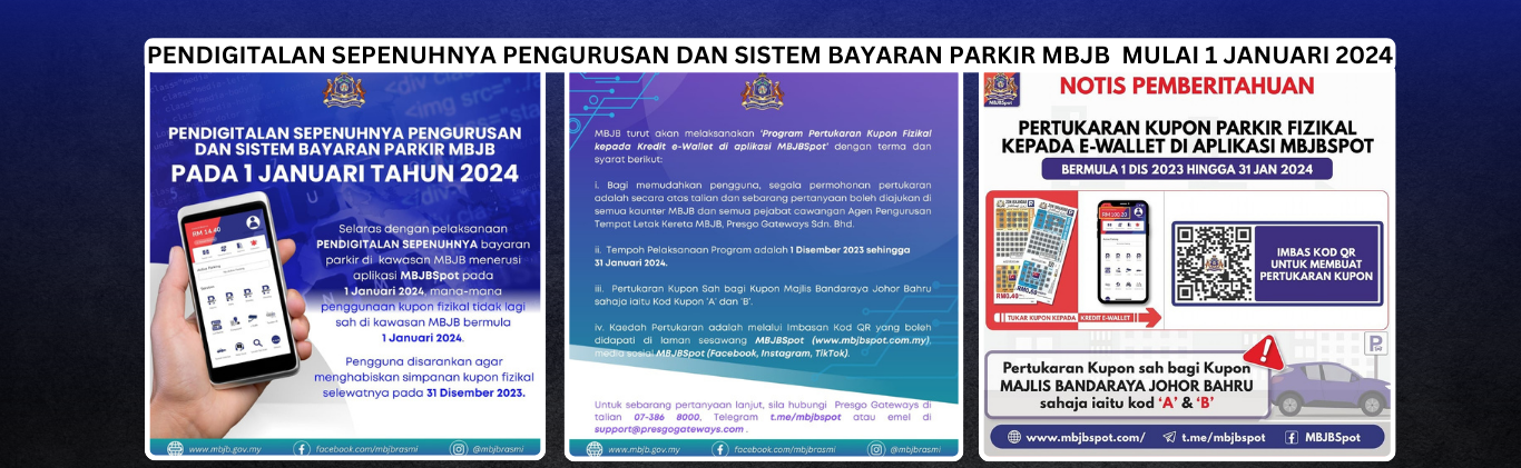 Portal Rasmi Majlis Bandaraya Johor Bahru