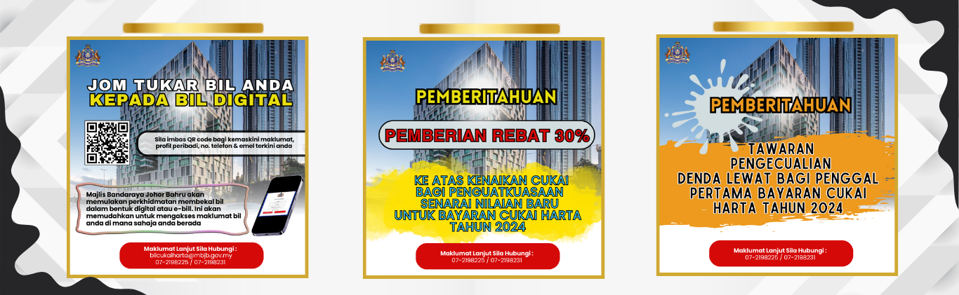 Portal Rasmi Majlis Bandaraya Johor Bahru