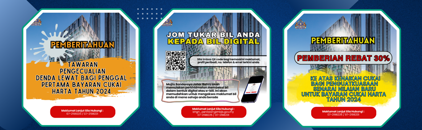 Portal Rasmi Majlis Bandaraya Johor Bahru