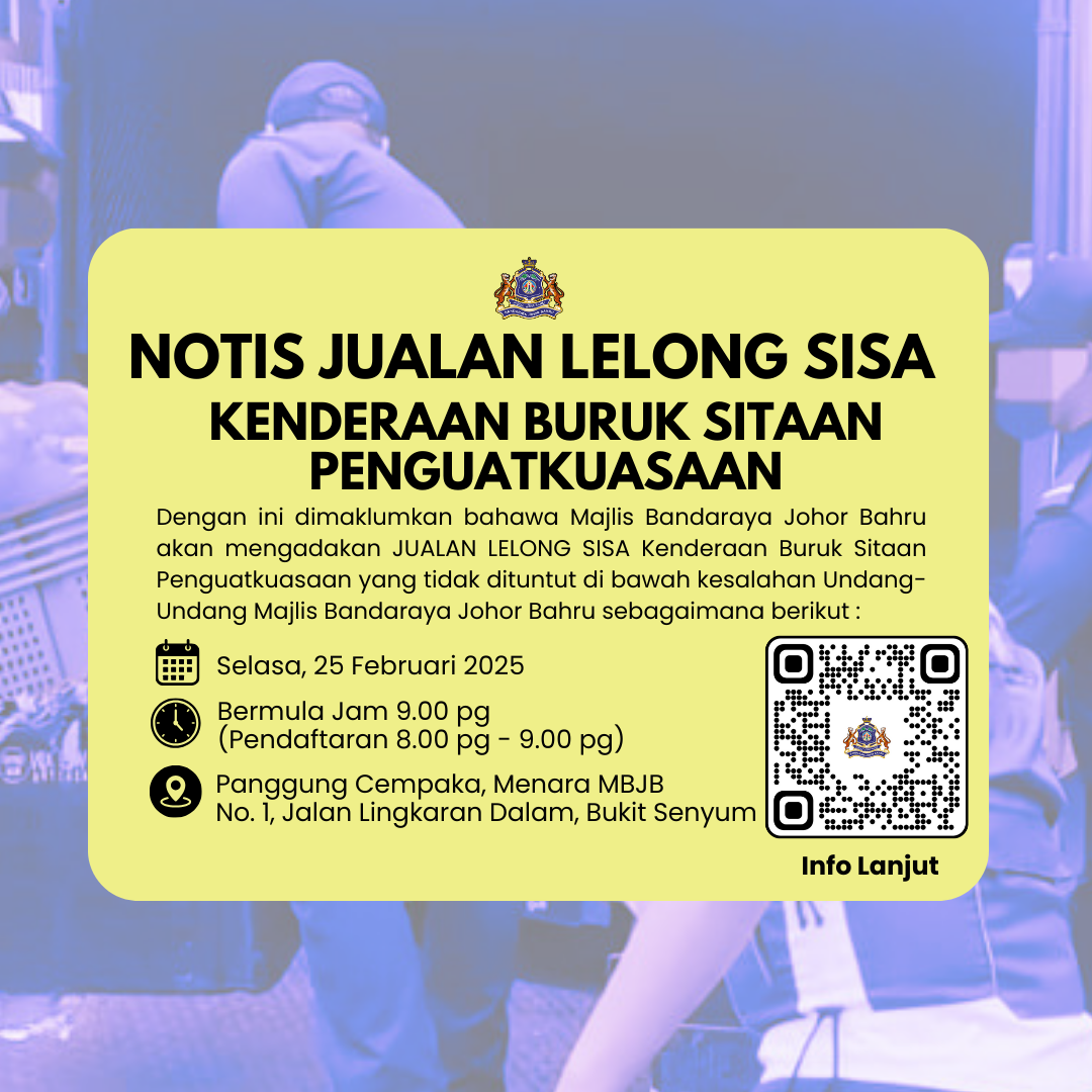 Portal Rasmi Majlis Bandaraya Johor Bahru