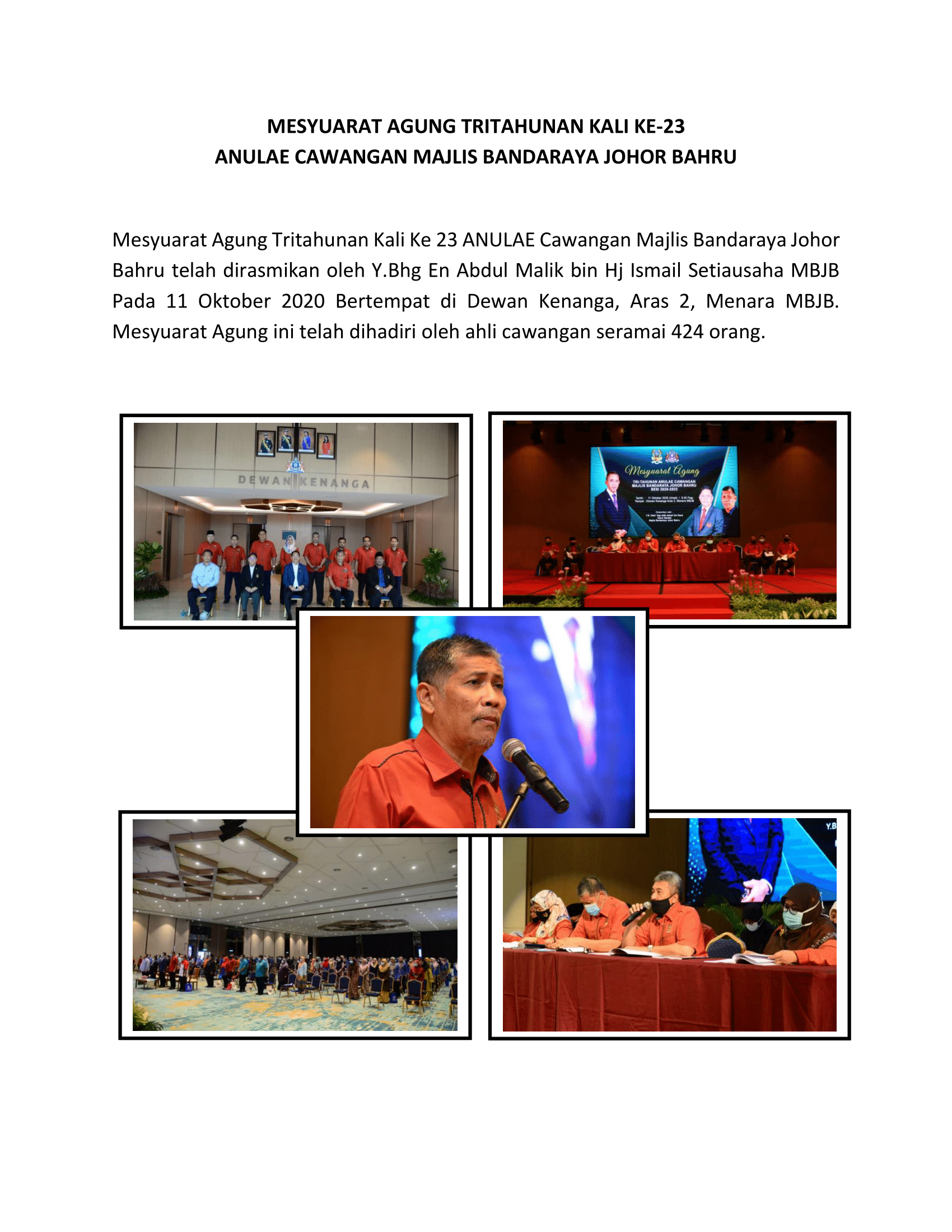 MBJB Annualae | Portal Rasmi Majlis Bandaraya Johor Bahru