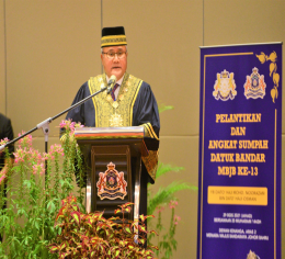 Upacara Pelantikan & Angkat Sumpah Datuk Bandar Johor Bahru Ke -13 YB ...