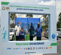 Lawatan Datuk Bandar Ke Pusat Pemberian Vaksin (PPV) Pandu Lalu OKU ...