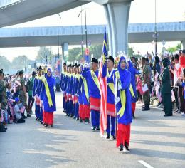 Sekitar Majlis Perbarisan dan Perarakan Hari Kebangsaan 2023 Peringkat ...