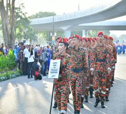 Sekitar Majlis Perbarisan dan Perarakan Hari Kebangsaan 2023 Peringkat ...