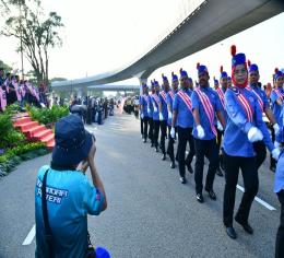 Sekitar Majlis Perbarisan dan Perarakan Hari Kebangsaan 2023 Peringkat ...
