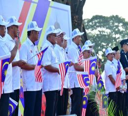 Sekitar Majlis Perbarisan dan Perarakan Hari Kebangsaan 2023 Peringkat ...