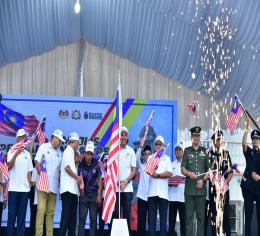 Sekitar Majlis Perbarisan dan Perarakan Hari Kebangsaan 2023 Peringkat ...