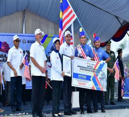 Sekitar Majlis Perbarisan dan Perarakan Hari Kebangsaan 2023 Peringkat ...