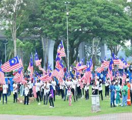 Sekitar Majlis Perbarisan dan Perarakan Hari Kebangsaan 2023 Peringkat ...