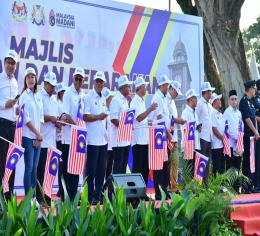 Sekitar Majlis Perbarisan dan Perarakan Hari Kebangsaan 2023 Peringkat ...