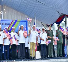 Sekitar Majlis Perbarisan dan Perarakan Hari Kebangsaan 2023 Peringkat ...