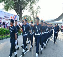 Sekitar Majlis Perbarisan dan Perarakan Hari Kebangsaan 2023 Peringkat ...